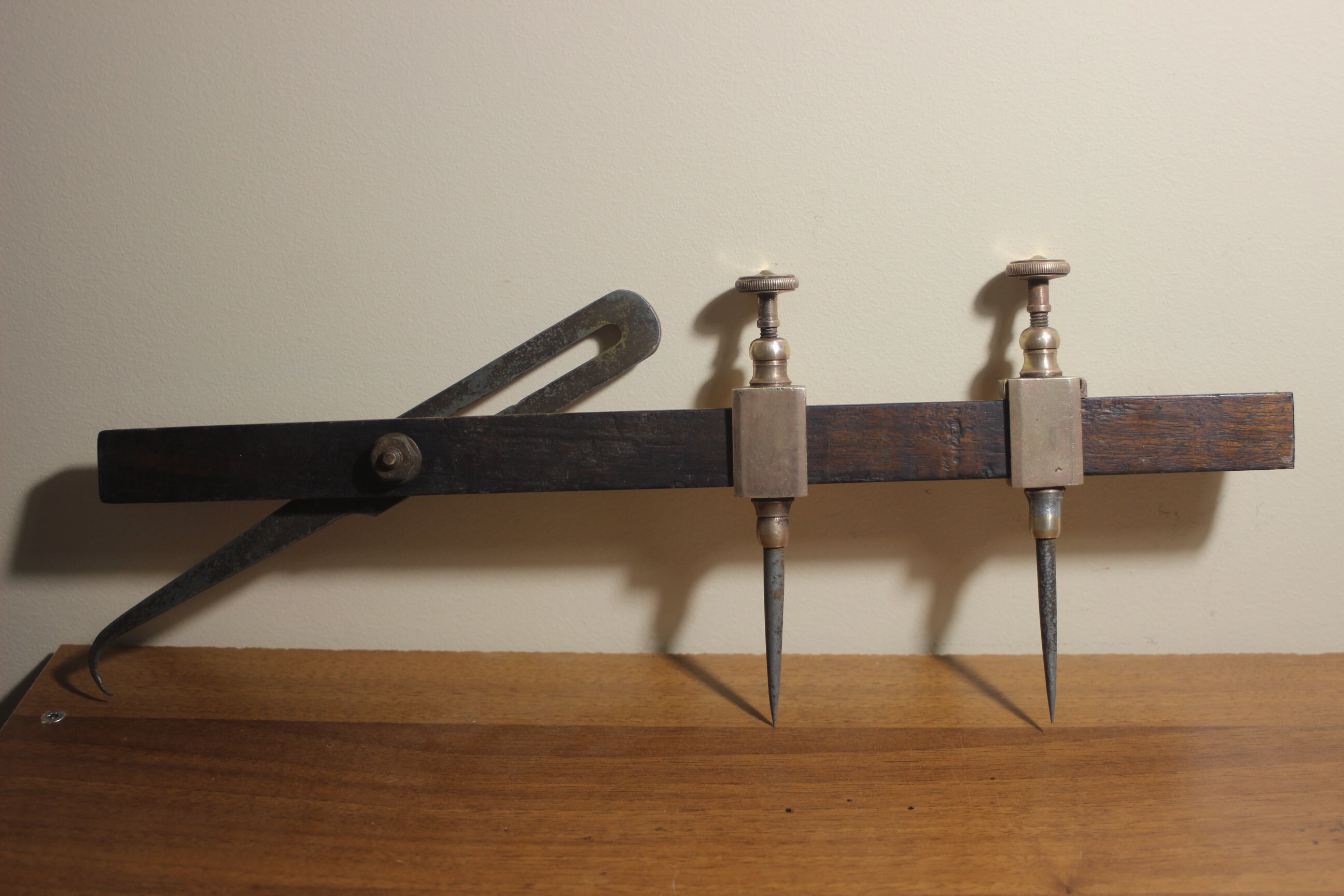 Trammel Points and Gauge / Boat Building Tool /antique Tools - Etsy