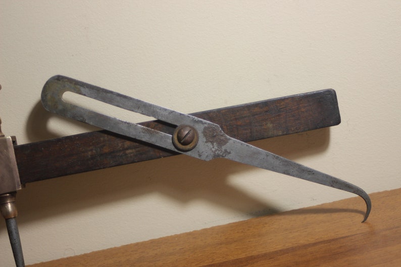 Trammel Points and Gauge / Boat Building Tool /antique Tools - Etsy
