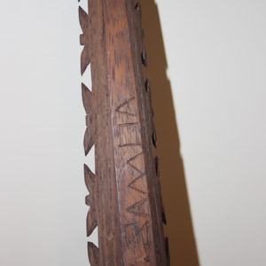 Samoan Tao / Short Spear /wooden Dagger Tribal Weapon /tribal , Pacific ...