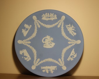 Wedgewood Blue Plate - Etsy
