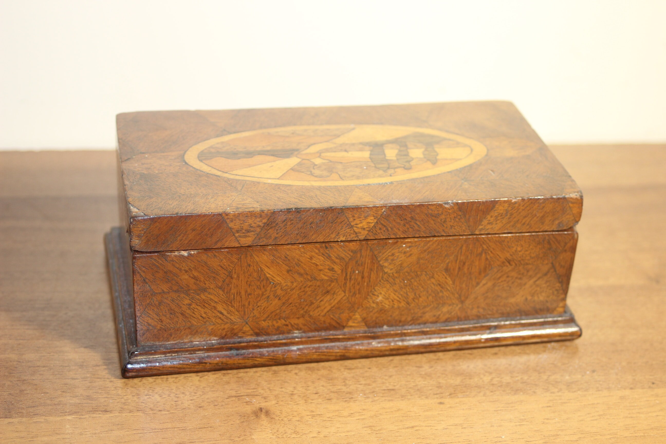 Art Deco Box marquetry Box / Trinket Box - Etsy