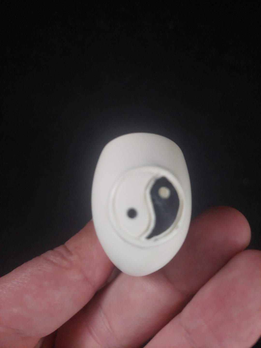 Ying Yang Energy Meerschaum Pipe, Small Size Pipe for Travellers, Block ...