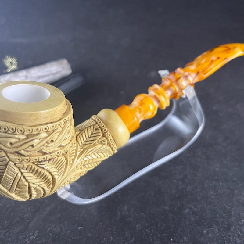 Masonic Meerschaum Pipe - Etsy