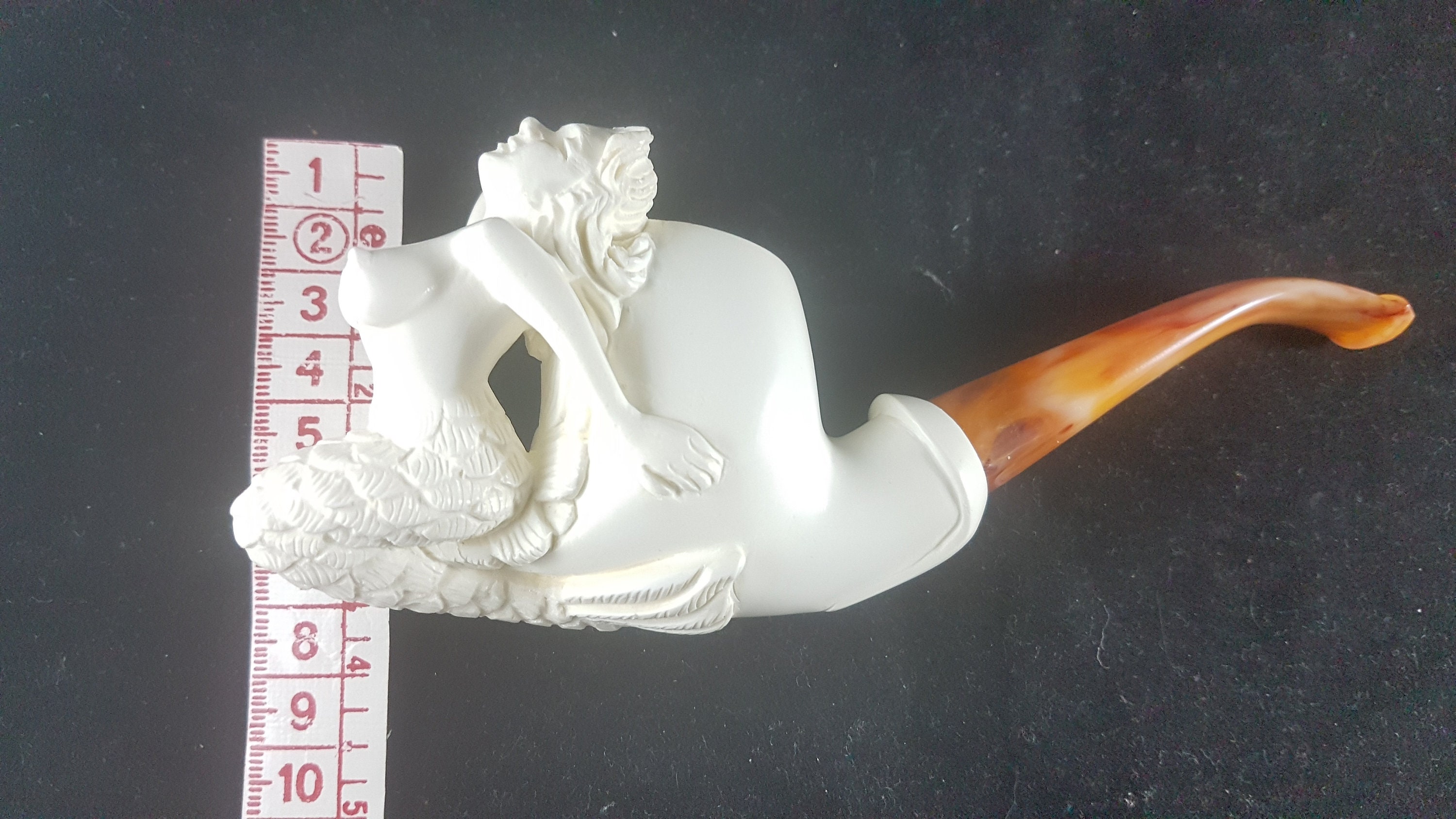 Mermaid special work meerschaum pipesmoking pipehand carved | Etsy