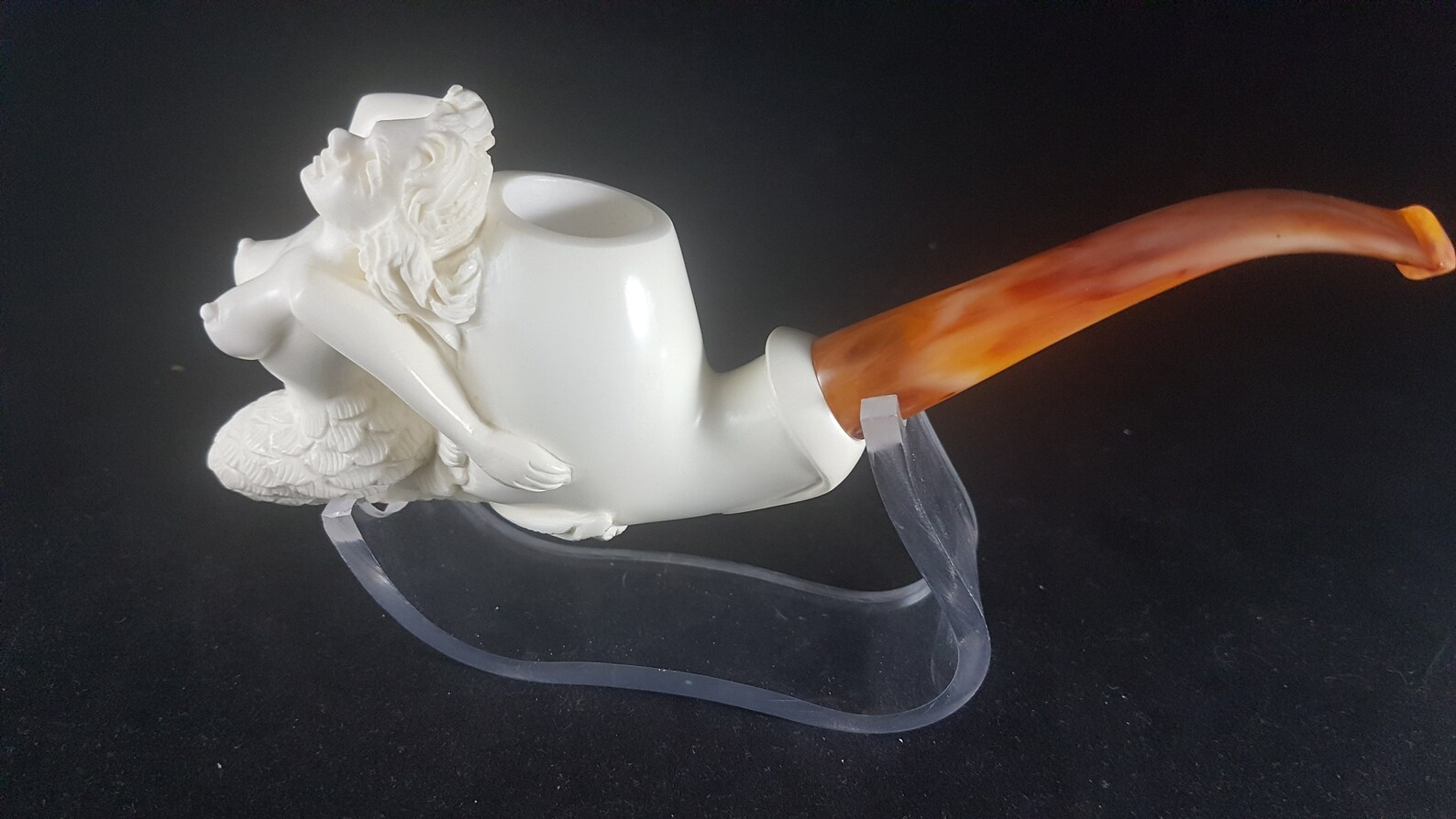 Mermaid Special Work Meerschaum Pipesmoking Pipehand Carved - Etsy