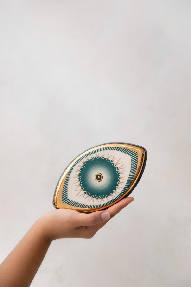 Handmade Ceramic Evil Eye * the Eye - LARGE / Wall Hanging - Etsy