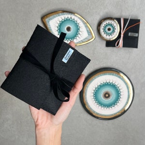 Set of 2 Mini Size Handmade Ceramic Eyes / Wall Hanging | Etsy