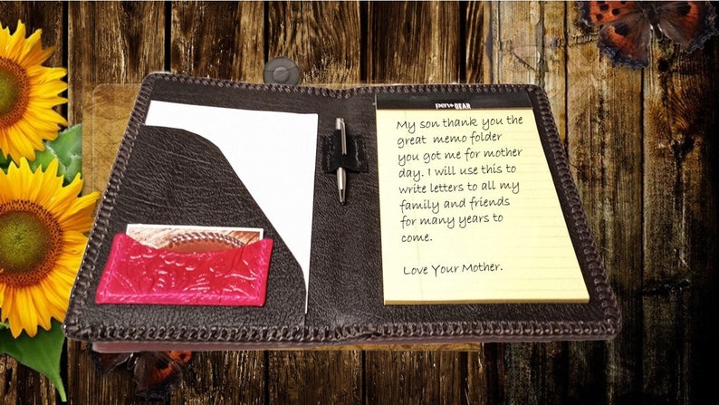 Floral Patterns Memo Pad Folder - Etsy