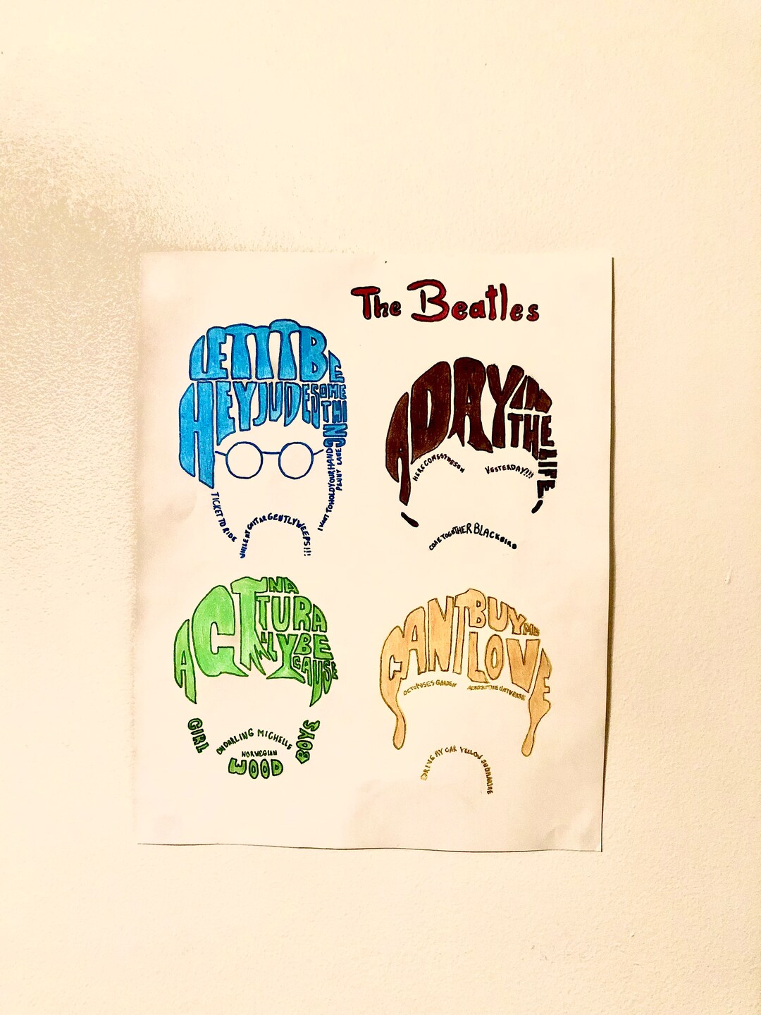 The Beatles - Etsy