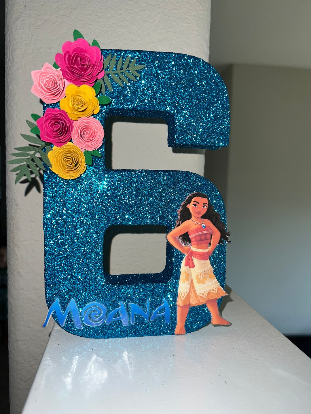Inspired Moana Personalized Number/letter - Etsy