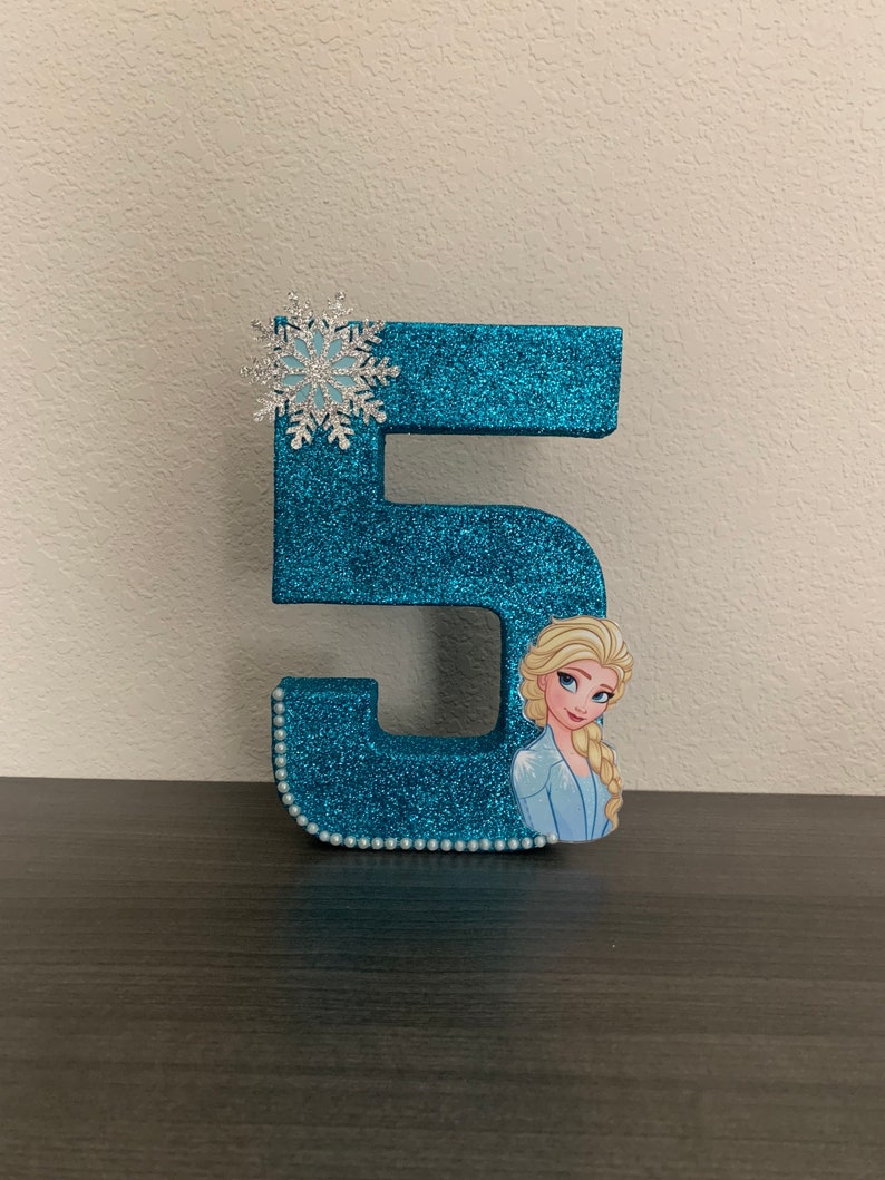 Frozen Elsa Zahl für Geburtstagsparty - Etsy.de