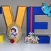 Inspired Snow White Letters, Party Decoration, Paper Mache Letters ...