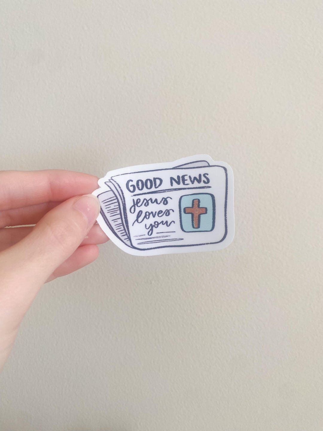 Good News Sticker - Etsy