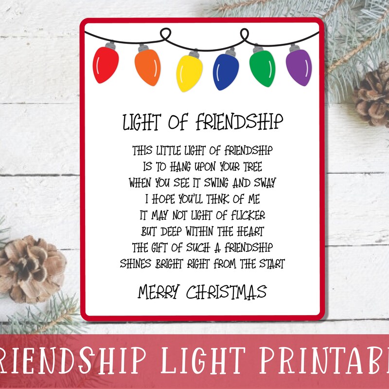 Light of Friendship - Etsy