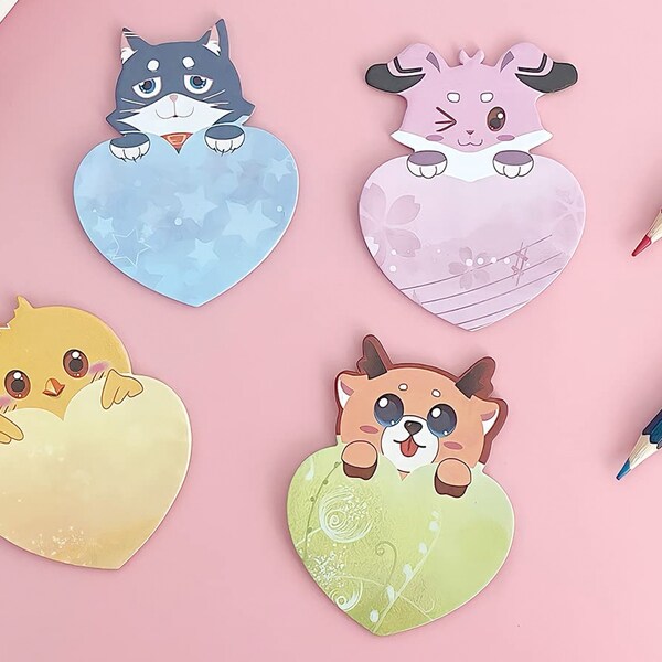 Cute Sticky Notes - Etsy