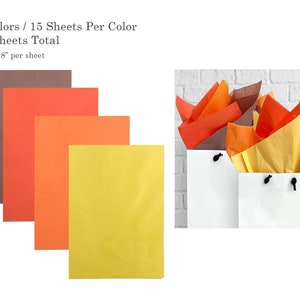 Premium Tissue Paper Set 60 Sheets Tissue Paper for Wrapping - Etsy