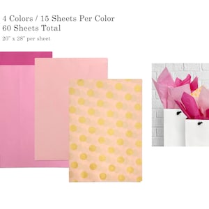 Premium Tissue Paper Set 60 Sheets Tissue Paper for Wrapping - Etsy