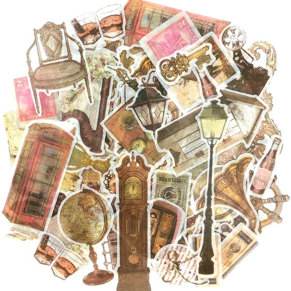 Vintage Stickers - Etsy