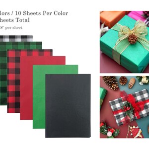 Premium Tissue Paper Set 60 Sheets Tissue Paper for Wrapping - Etsy