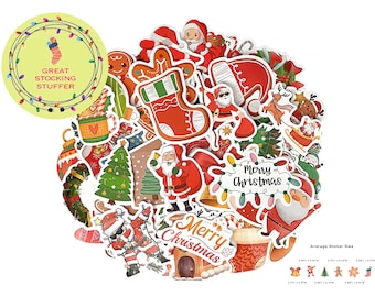 Christmas Aesthetic Stickers - Etsy