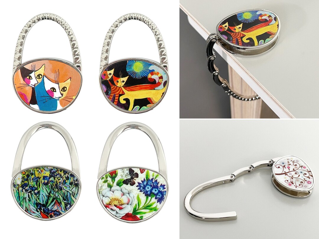 Cat Purse Hook Handbag Hook Travel Purse Holder Travel Purse Hook Bag ...