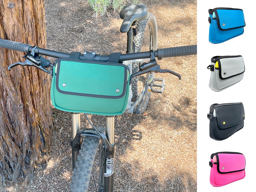 Bike Handlebar Bag Bicycle Bag Bike Bag Neoprene Side Bag - Etsy