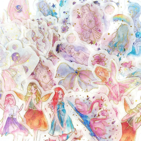 Fairy Stickers - Etsy