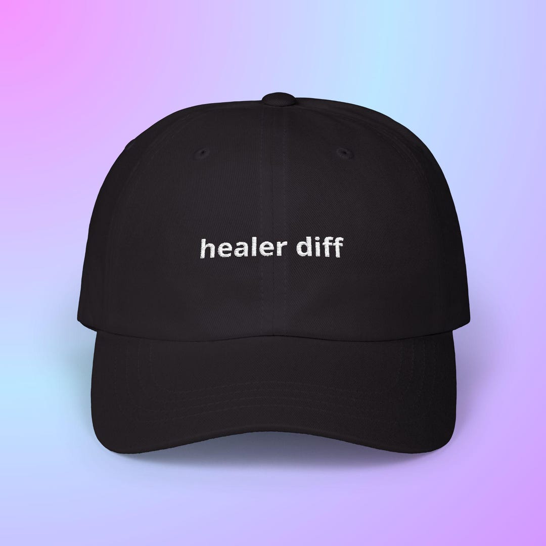 Healer Diff Overwatch Hat - Funny Gamer Clothing - Etsy