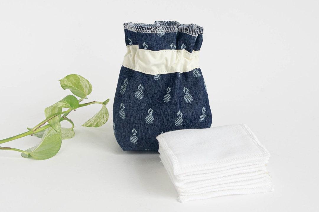 Zero Waste Cotton Pads Reusable Washable Facial Cleansing - Etsy