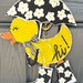 Hand-painted Spring Duck Door Hanger: Floral Umbrella Decor - Etsy