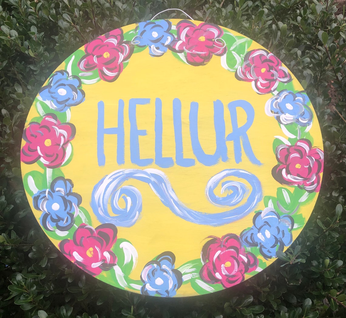 Hellur Hellur Door Hanger Hellur Door Sign Hellur Madea | Etsy