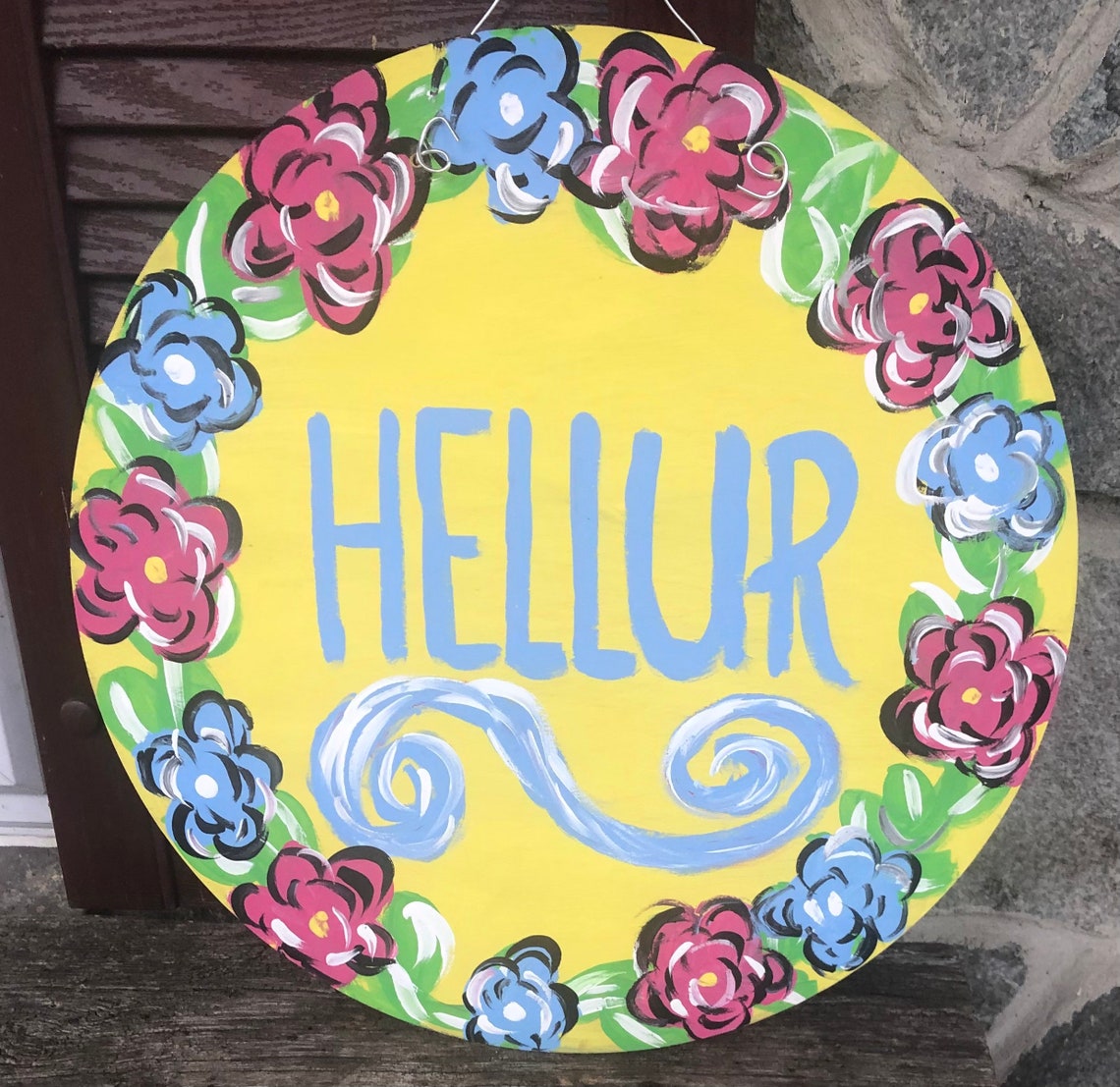 Hellur Hellur Door Hanger Hellur Door Sign Hellur Madea | Etsy