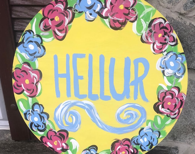 Hellur, Hellur Door Hanger, Hellur Door Sign, Hellur Madea Door Sign - Etsy
