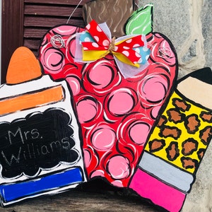 Teacher Door Hanger, Teacher Door Sign, Teacher Gift, Teacher ...