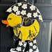 Hand-painted Spring Duck Door Hanger: Floral Umbrella Decor - Etsy