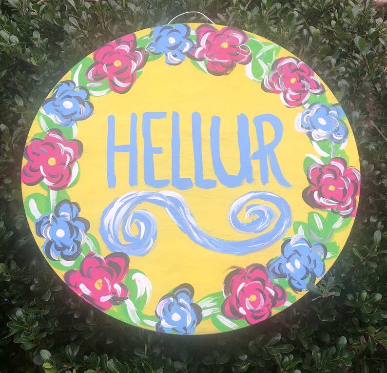Hellur Hellur Door Hanger Hellur Door Sign Hellur Madea - Etsy