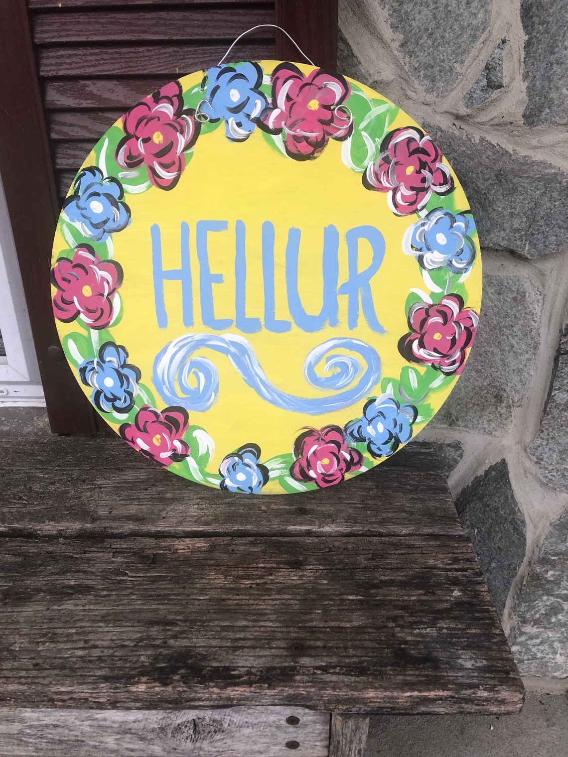 Hellur Hellur Door Hanger Hellur Door Sign Hellur Madea | Etsy
