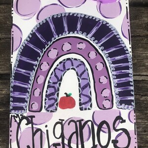Personalized Painted Teacher Clipboard: Teacher Appreciation Gift - Etsy