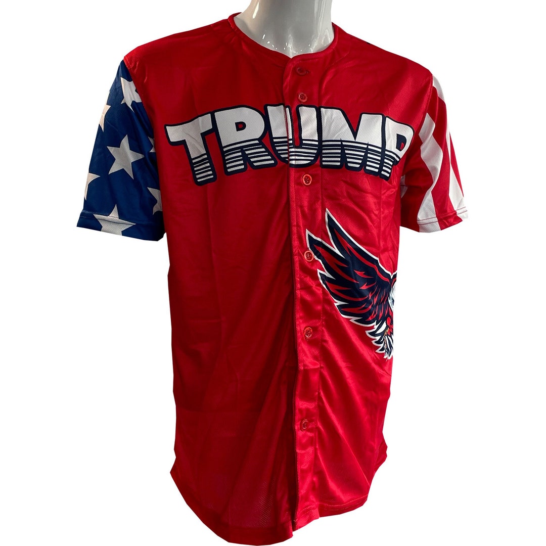 Trump Shirt, Donald Trump Baseball Jersey, Trump for President 2024 ...