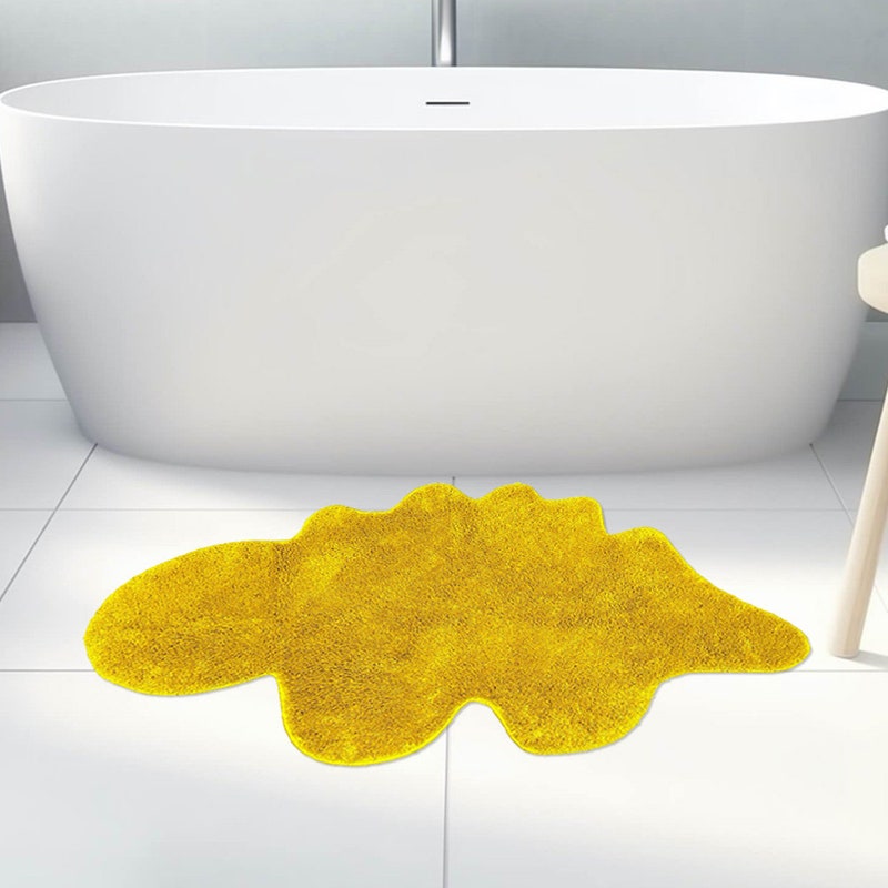 Yellow Bath Mat - Etsy