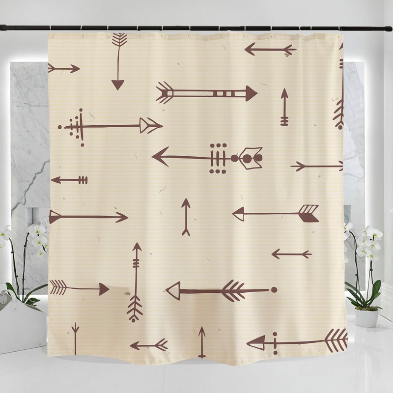 Arrow Shower Curtain - Etsy