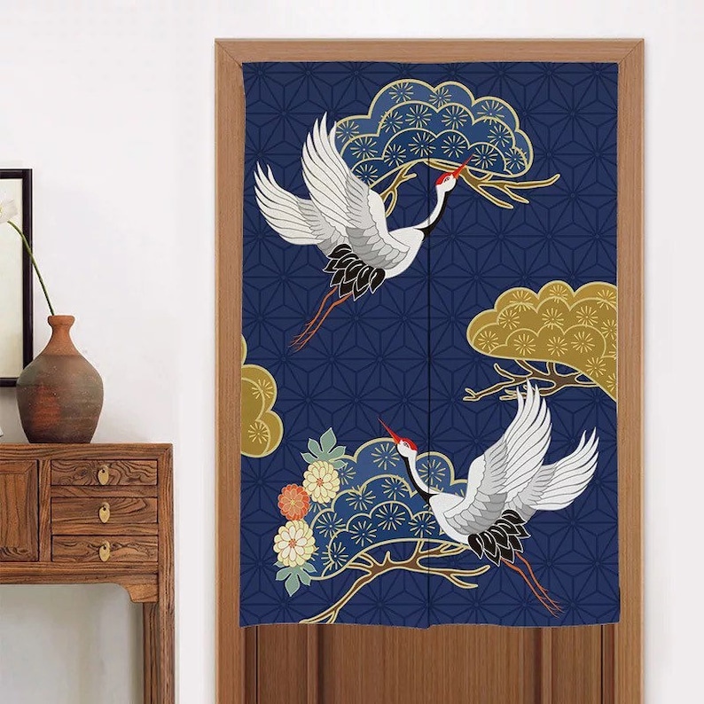 Doorway Noren Curtain Art Wall Tapestry for Home Decor - Etsy