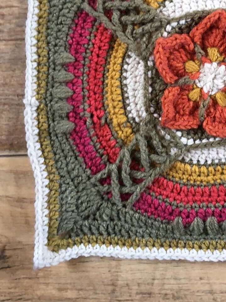 Spring in Paris Square CROCHET PATTERN - Etsy