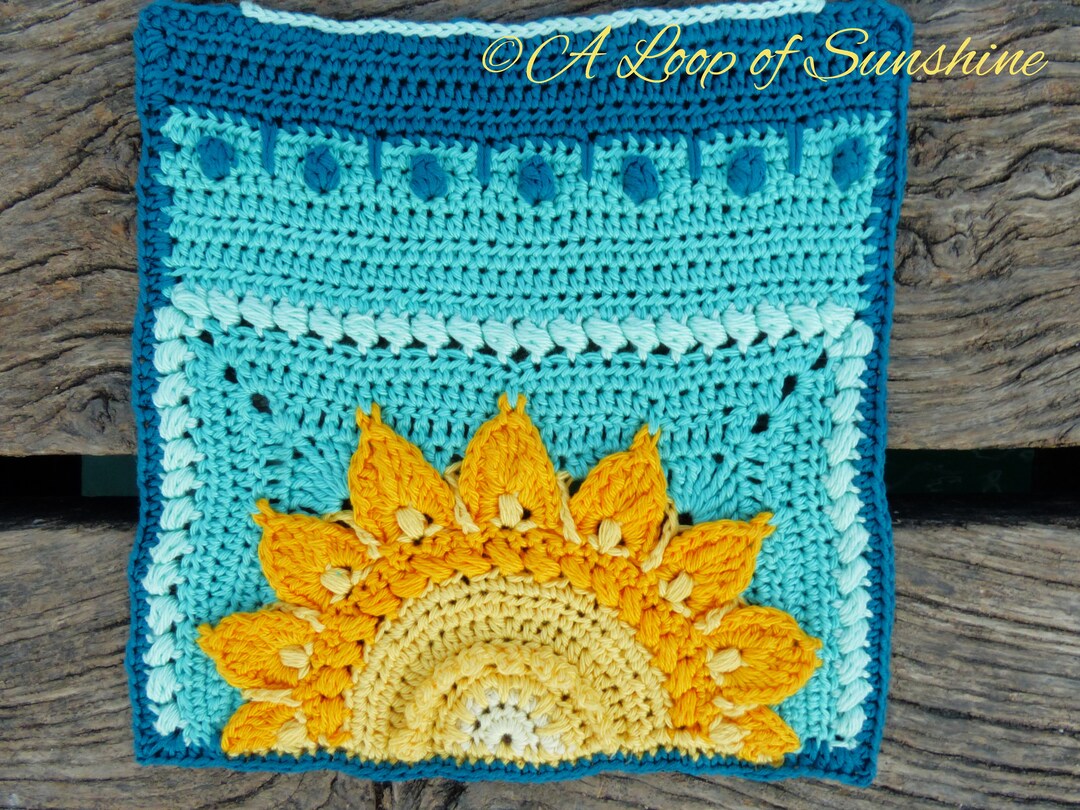 Sunset Square CROCHET PATTERN - Etsy