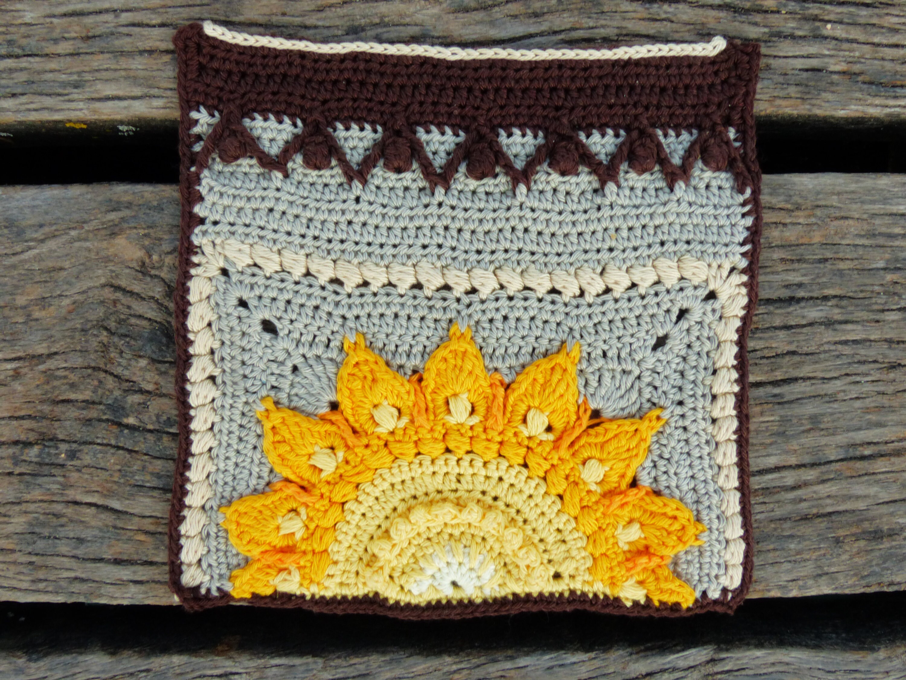 Sunset Square CROCHET PATTERN - Etsy