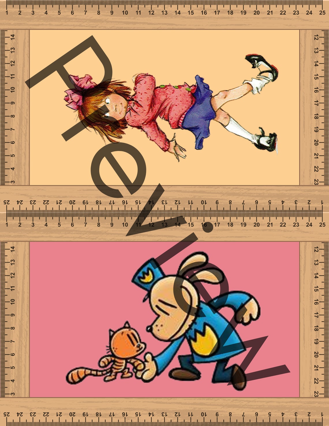 Pastel Storybook Character Posters Download - Etsy