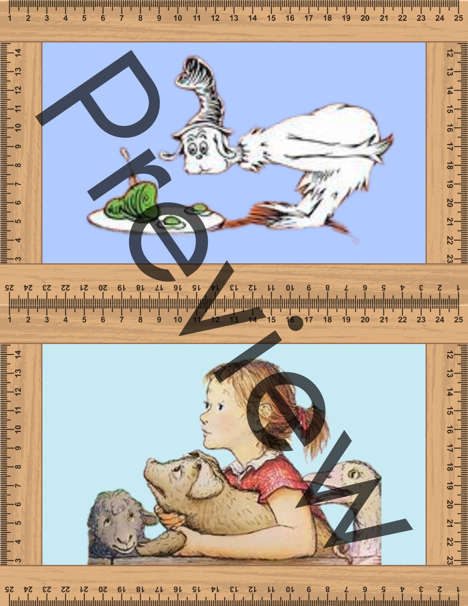 Pastel Storybook Character Posters Download - Etsy