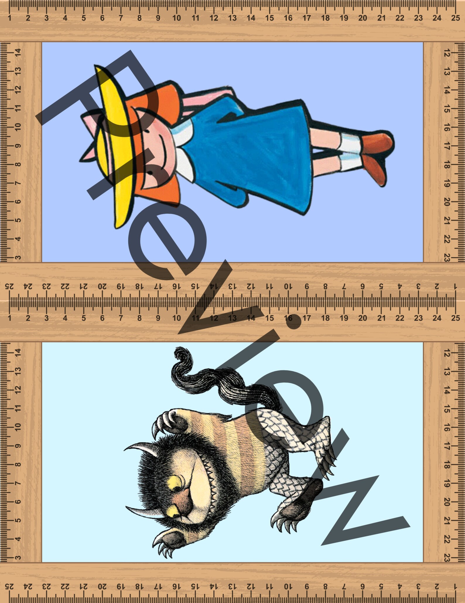 Pastel Storybook Character Posters Download - Etsy