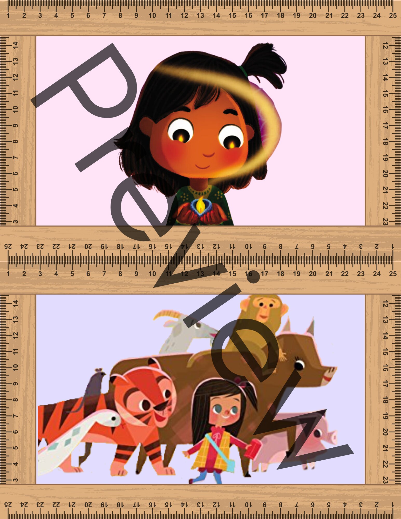 Pastel Storybook Character Posters Download - Etsy