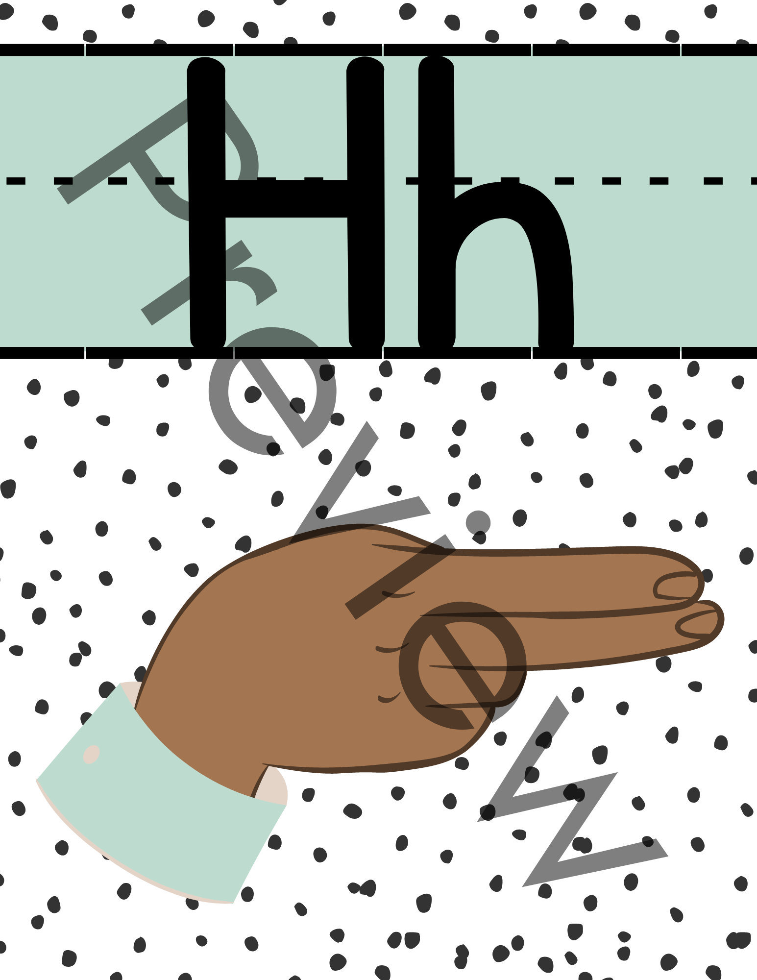 Dotty Pastel ASL Alphabet Download - Etsy